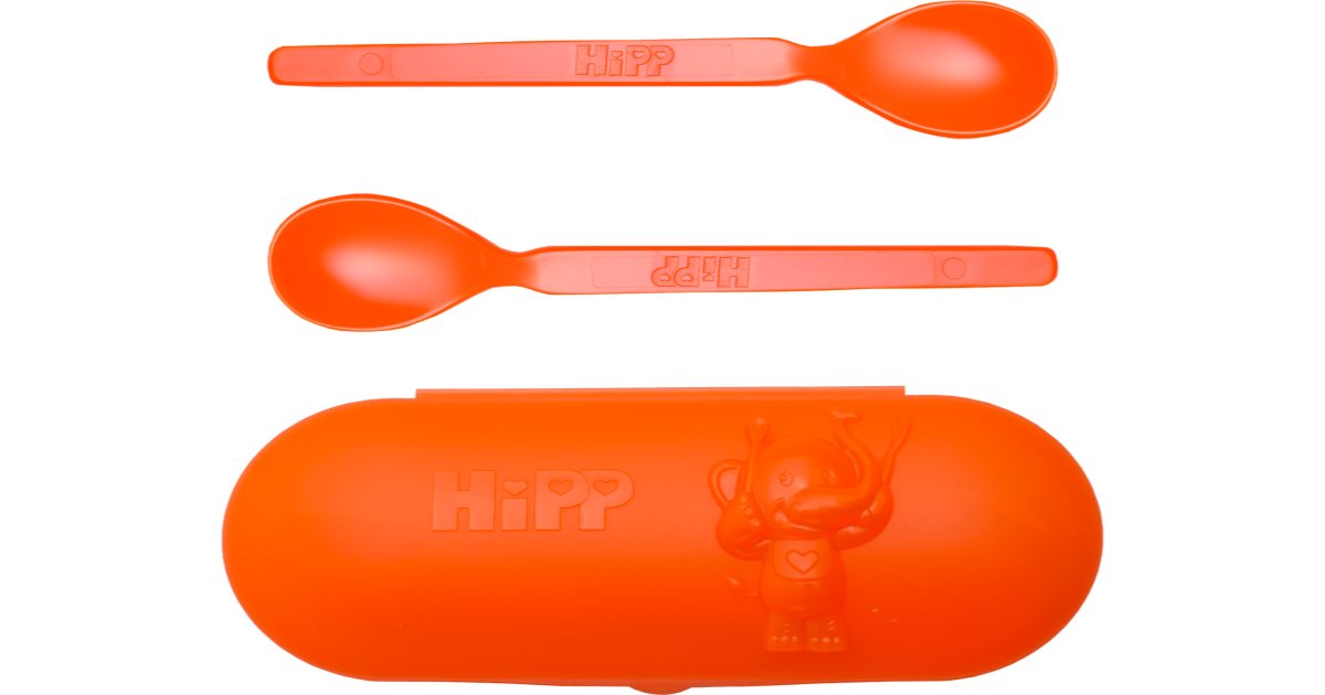 Hipp Spoons Set dinnerware set for travelling Orange | notino.ie