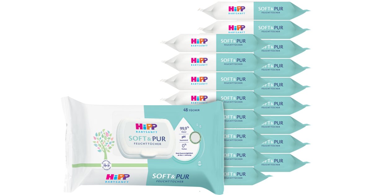 Hipp Soft & Pur Servetele umede pentru nou-nascuti si copii | Notino.ro