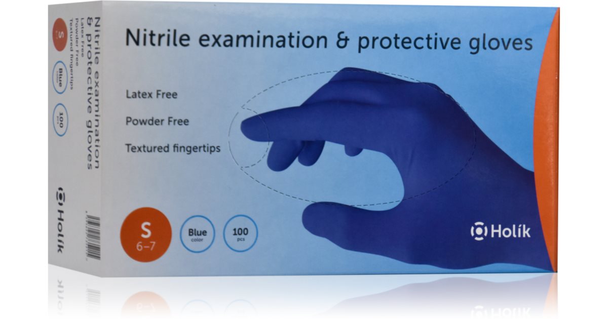 Holík Nitril Blue nitrile powder-free gloves | notino.ie