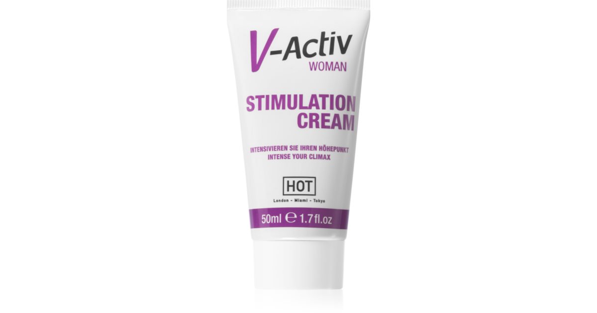 HOT V-Activ Stimulation Cream stimulační krém | notino.cz