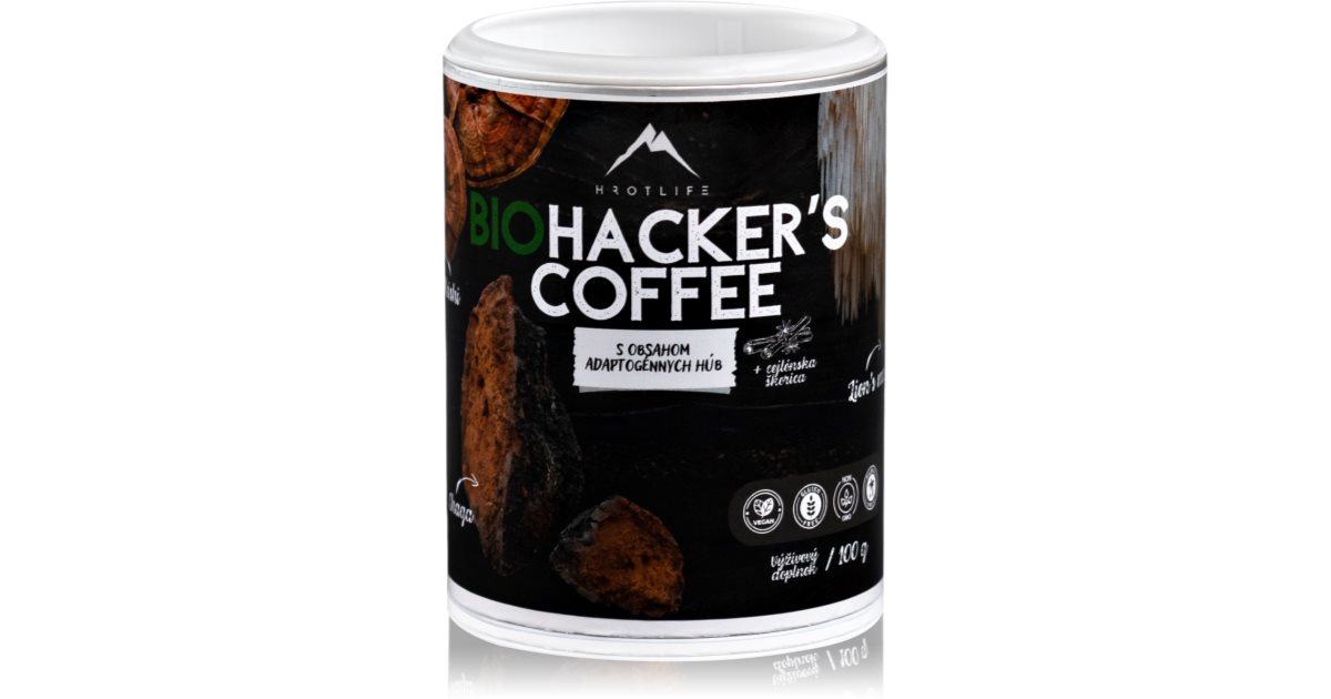 Hrotlife BioHacker's Coffee BIO Nahrungsergänzungsmittel für Ihr ...