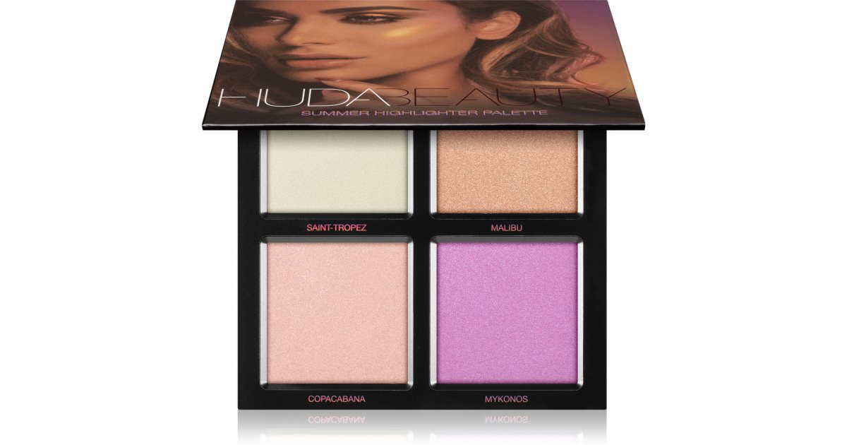 Huda Beauty 3D Summer Highlighter Highlighting Palette | notino.ie