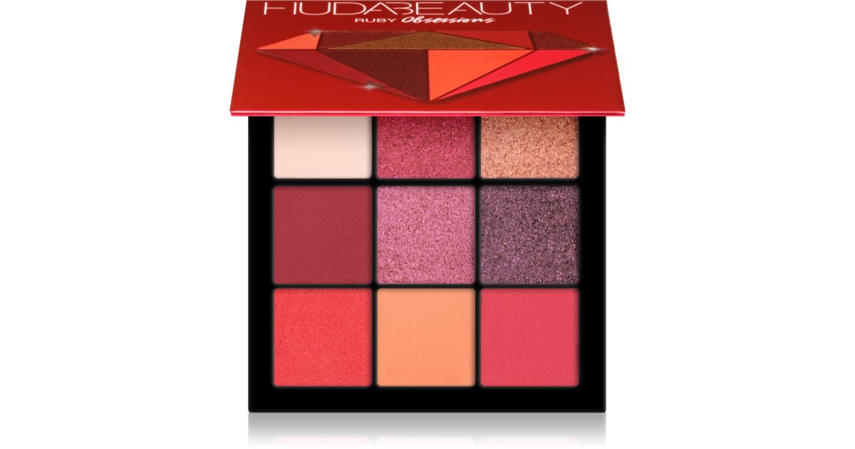 Huda Beauty Ruby Obsessions palette de fards à paupières | notino.fr