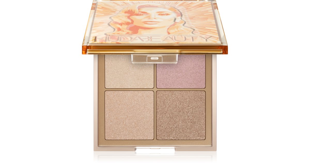 Huda Beauty Glow Obsessions paleta de iluminadores | notino.pt