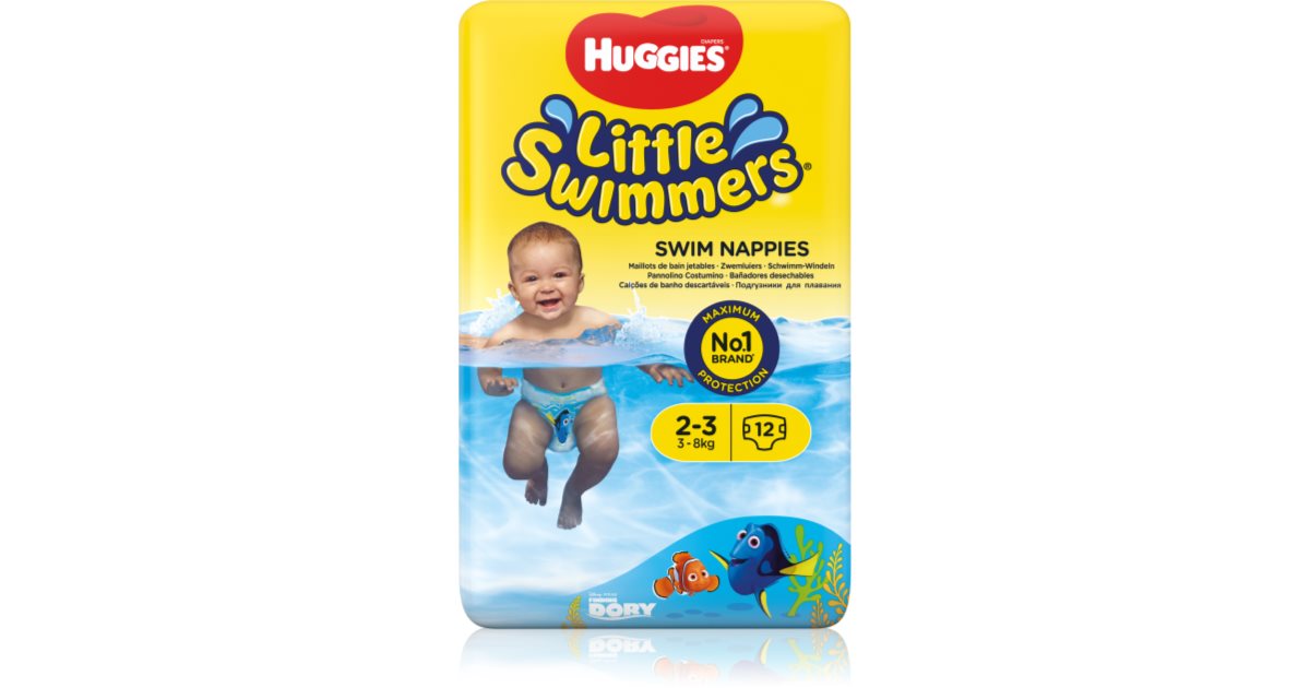 Huggies Little Swimmers 2-3 еднократни пелени за плуване | notino.bg