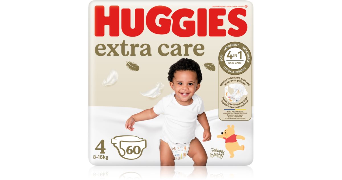 Huggies Extra Care Size 4 Einwegwindeln | notino.at