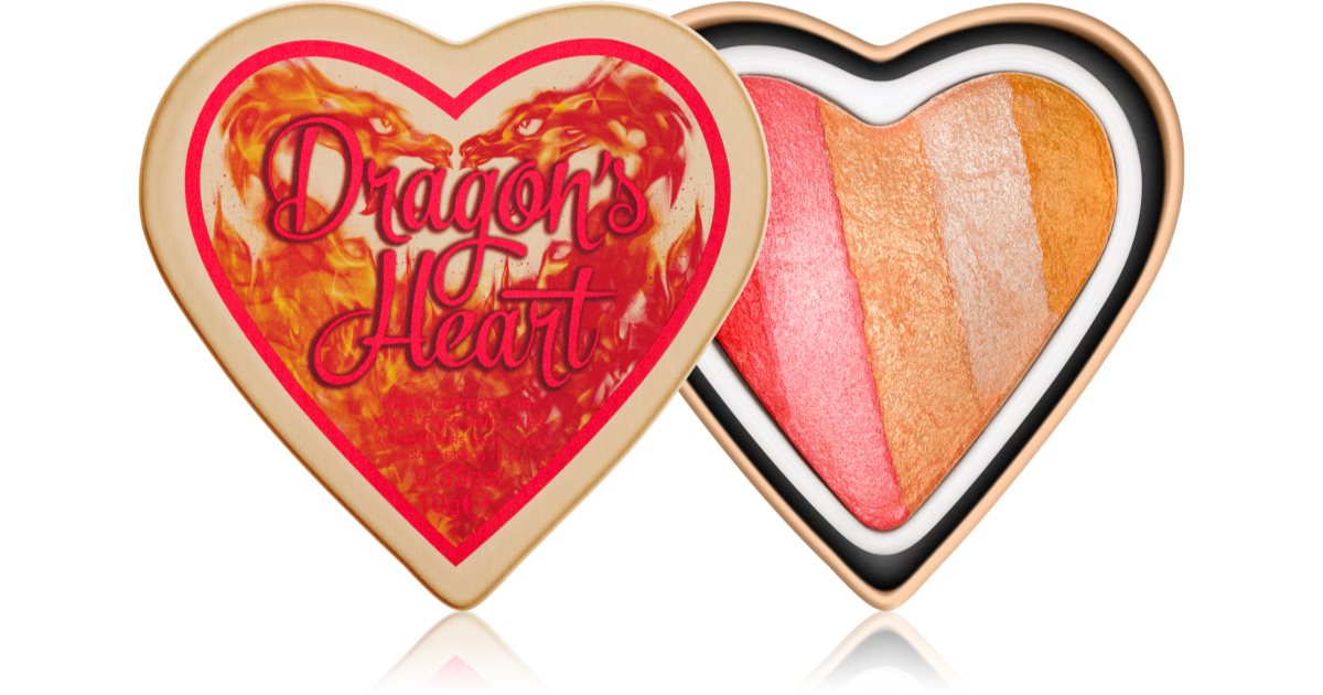I Heart Revolution Dragons Heart Eye and Face Highlighter | notino.ie