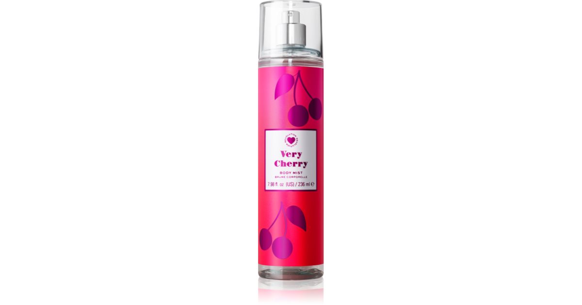 I Heart Revolution Body Mist Very Cherry scented body spray | notino.co.uk