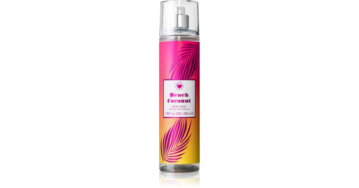 I Heart Revolution Body Mist Beach Coconut spray corporel parfumé ...