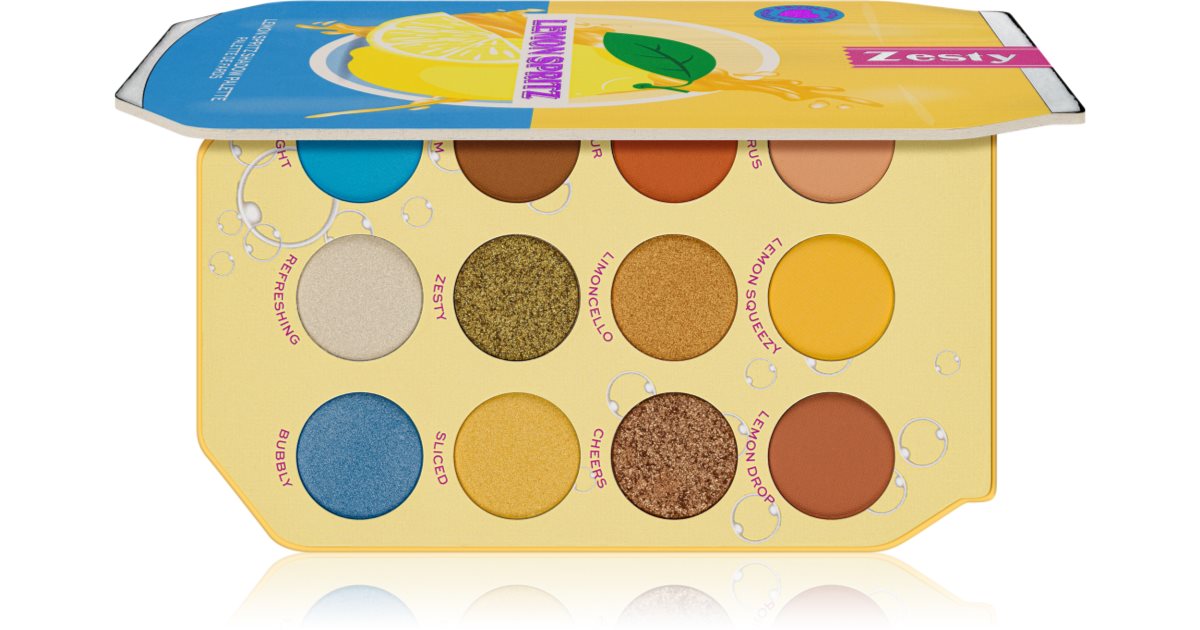 I Heart Revolution Fruity Lemon Spritz paleta cieni do powiek