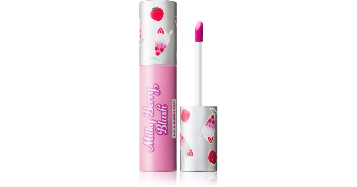 I Heart Revolution Milkshake Milky Berry Blush multi-purpose makeup for ...