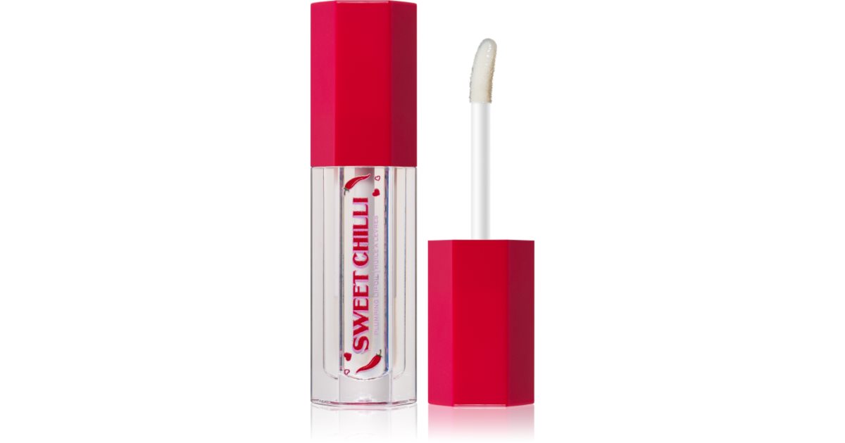 I Heart Revolution Sweet Chilli Plumping lip oil with magnifying effect ...