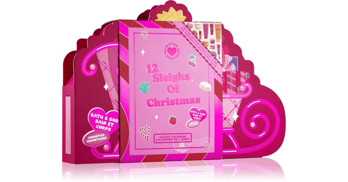I Heart Revolution Advent Calendar 12 Sleighs of Christmas Advent ...