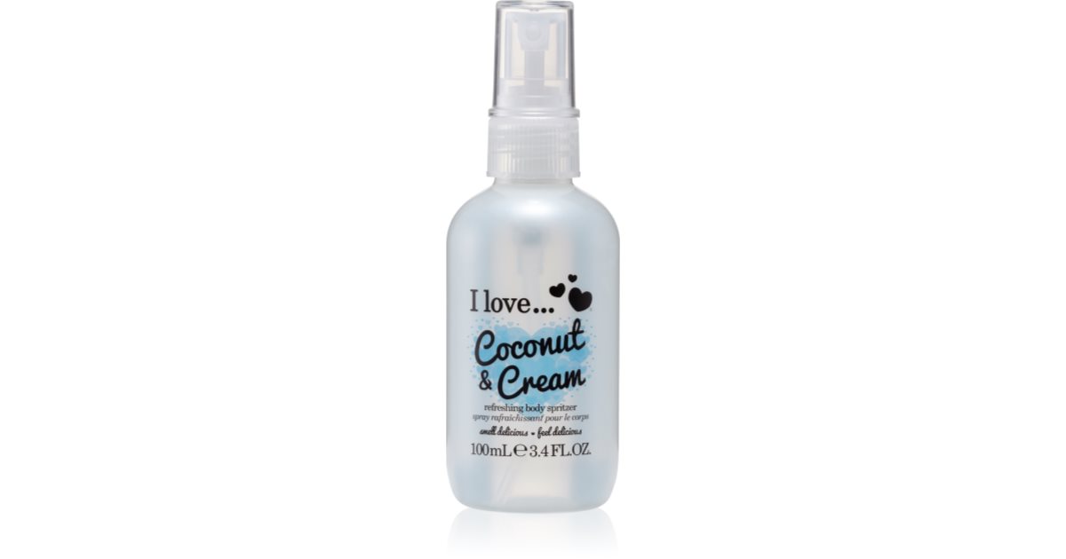I Love Coconut & Cream Refreshing Body Spray | notino.ie
