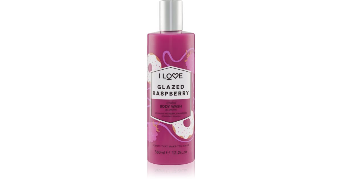 I Love Glazed Raspberry gel de douche | notino.fr