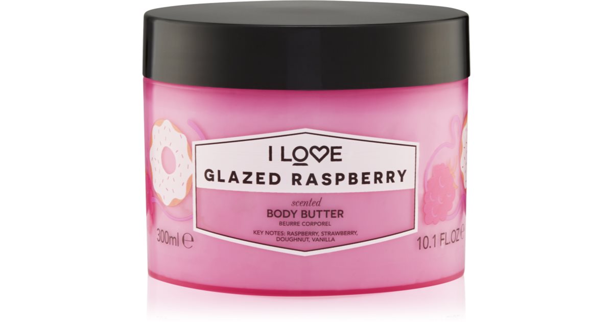 I Love Glazed Raspberry body butter | notino.co.uk