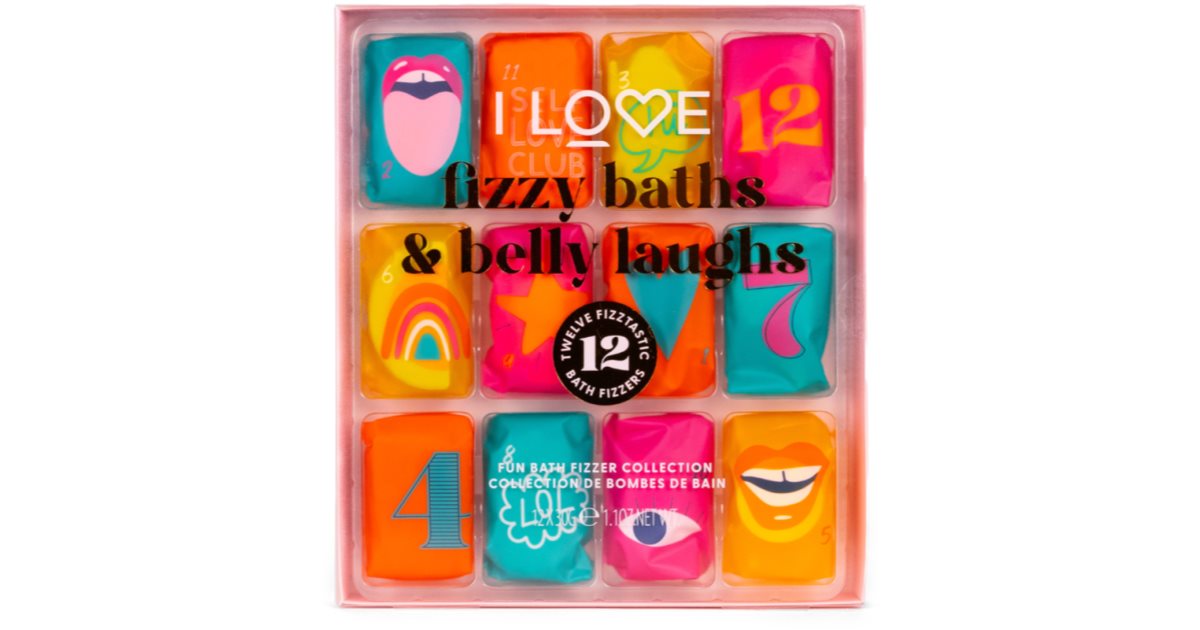 I love... Fizzy Baths & Belly Laughs gift set (for the bath) | notino.co.uk