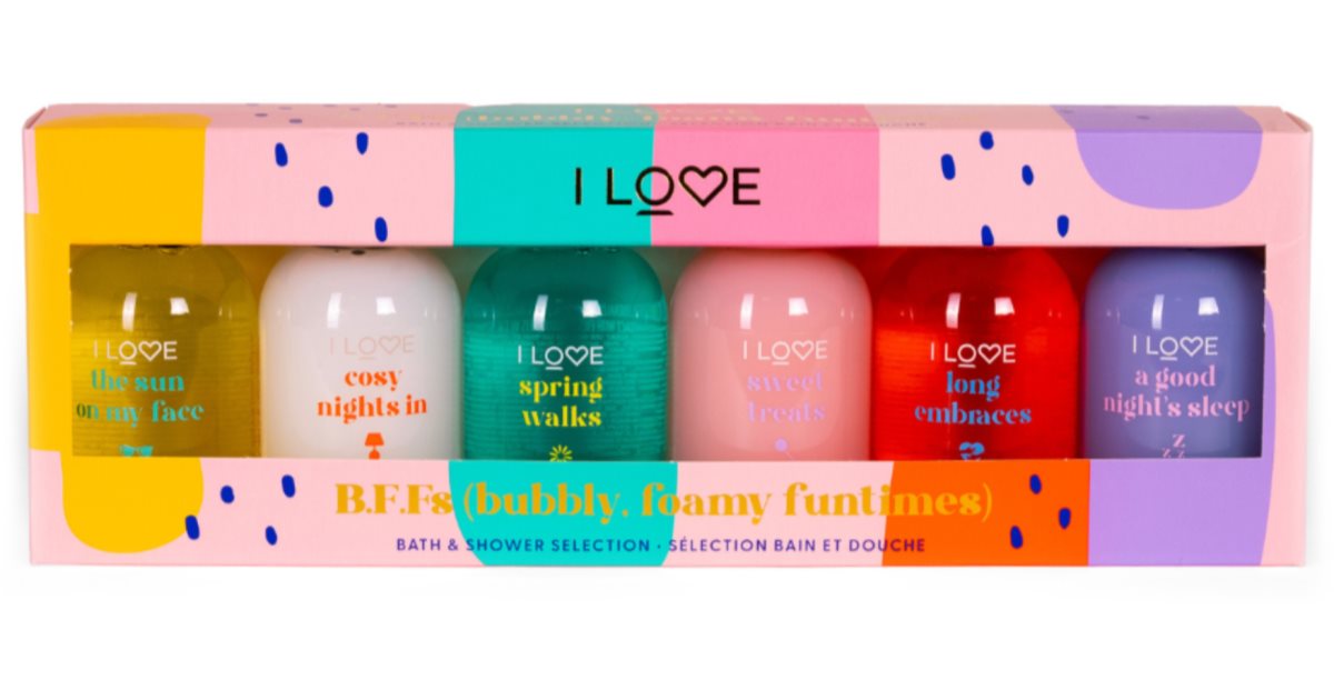 I Love B.F.Fs Bubly, Foamy Funtimes gift set for the shower | notino.co.uk
