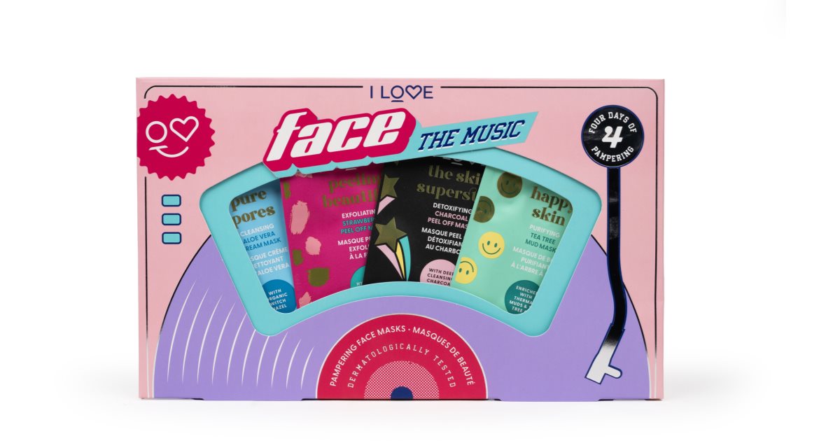 I Love Face the Music gift set for the face | notino.co.uk