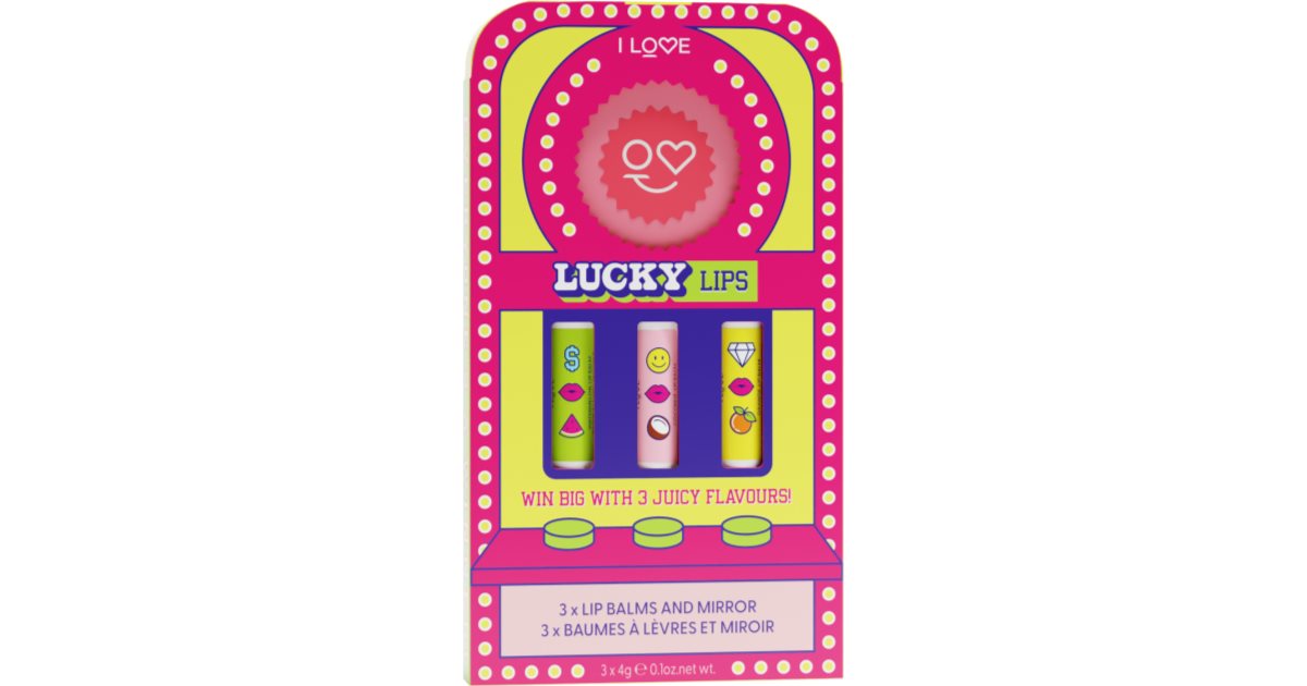 I Love Lucky Lips coffret para lábios | notino.pt