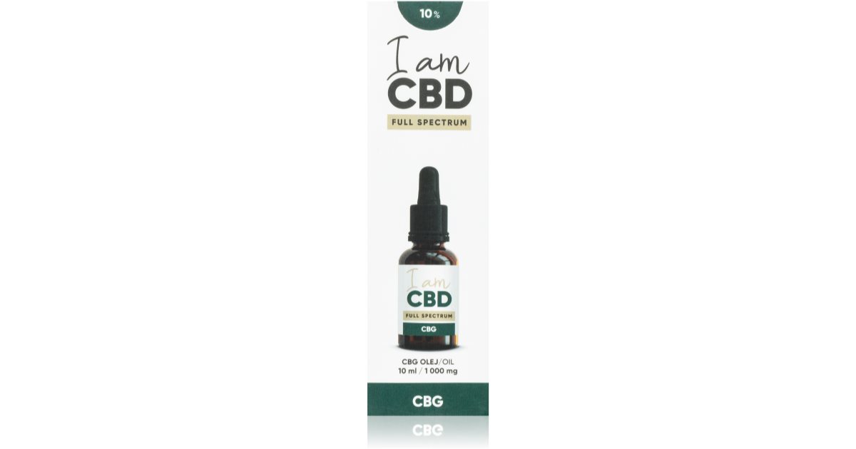 I am CBD Full spectrum CBG 10% konopný olej | notino.sk