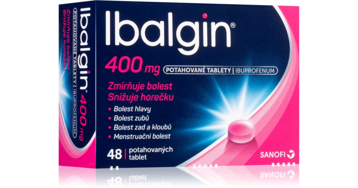 Ibalgin Ibalgin 400 mg potahované tablety | notino.cz