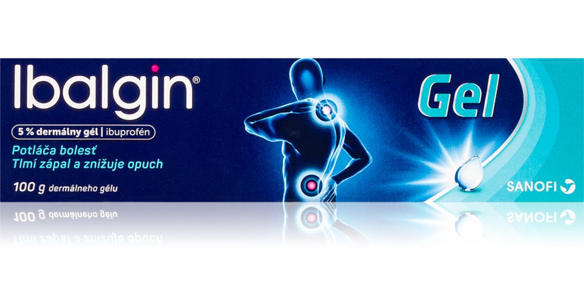 Ibalgin Ibalgin gél 5% dermálny gél na úľavu od bolesti a stuhnutosti ...