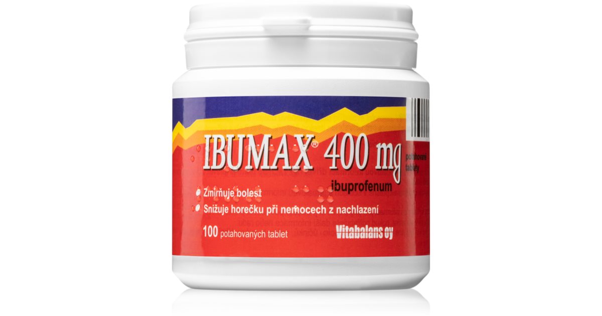 Ibumax Ibumax 400mg potahované tablety | notino.cz