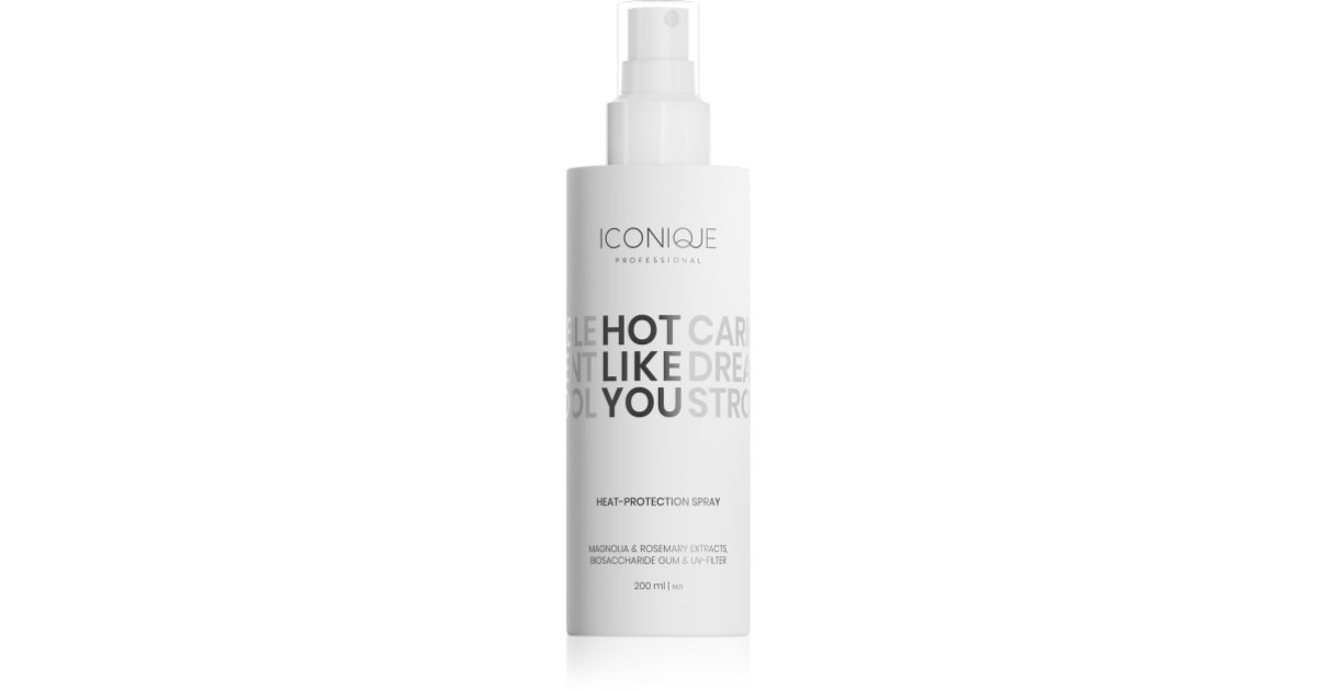 ICONIQUE Professional HOT LIKE YOU Heat-protection protective spray for ...