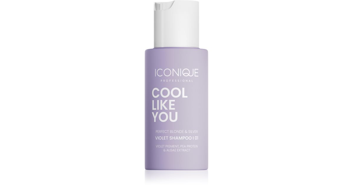 ICONIQUE Professional COOL LIKE YOU Perfect Blonde & Silver Violet ...