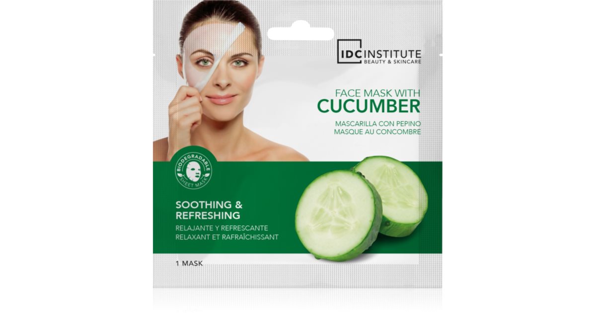IDC Institute Cucumber Mask for the face | notino.ie