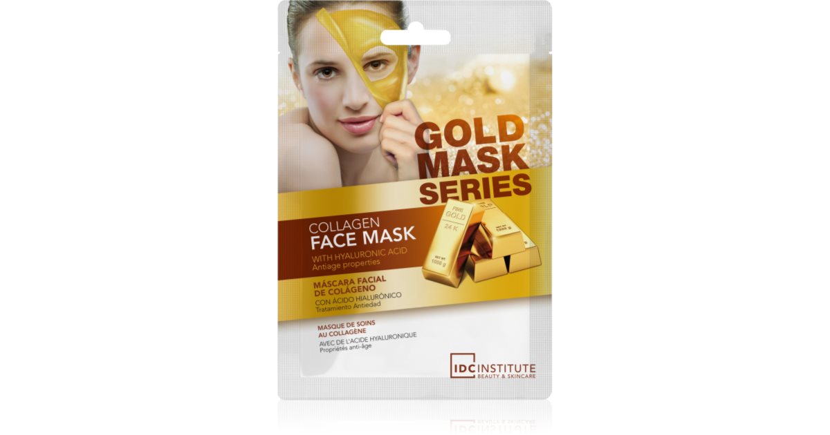 IDC Institute Gold Mask Series hydrating face mask with gold | notino.co.uk
