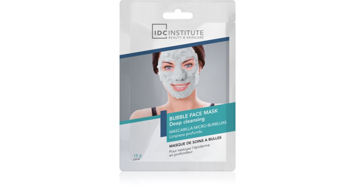 IDC Institute Bubble Face Mask čistiaca maska na tvár | notino.sk