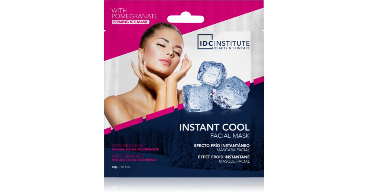 IDC Institute Instant Cool firming face mask | notino.co.uk