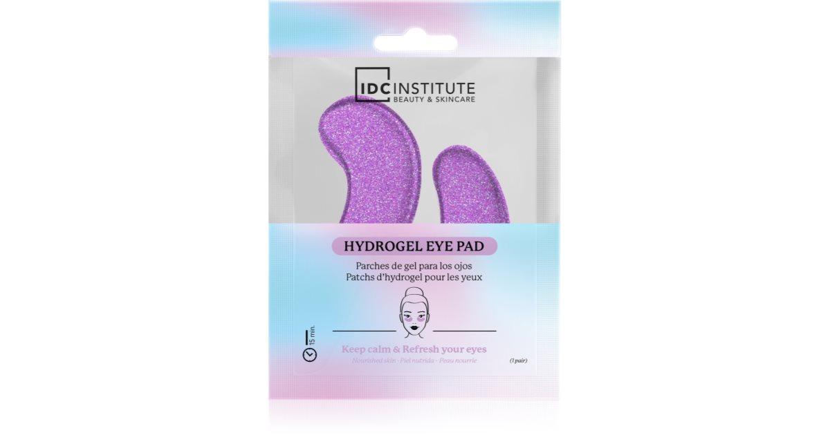 IDC Institute Glitter Eye Purple Acu kontūru maska | notino.lv