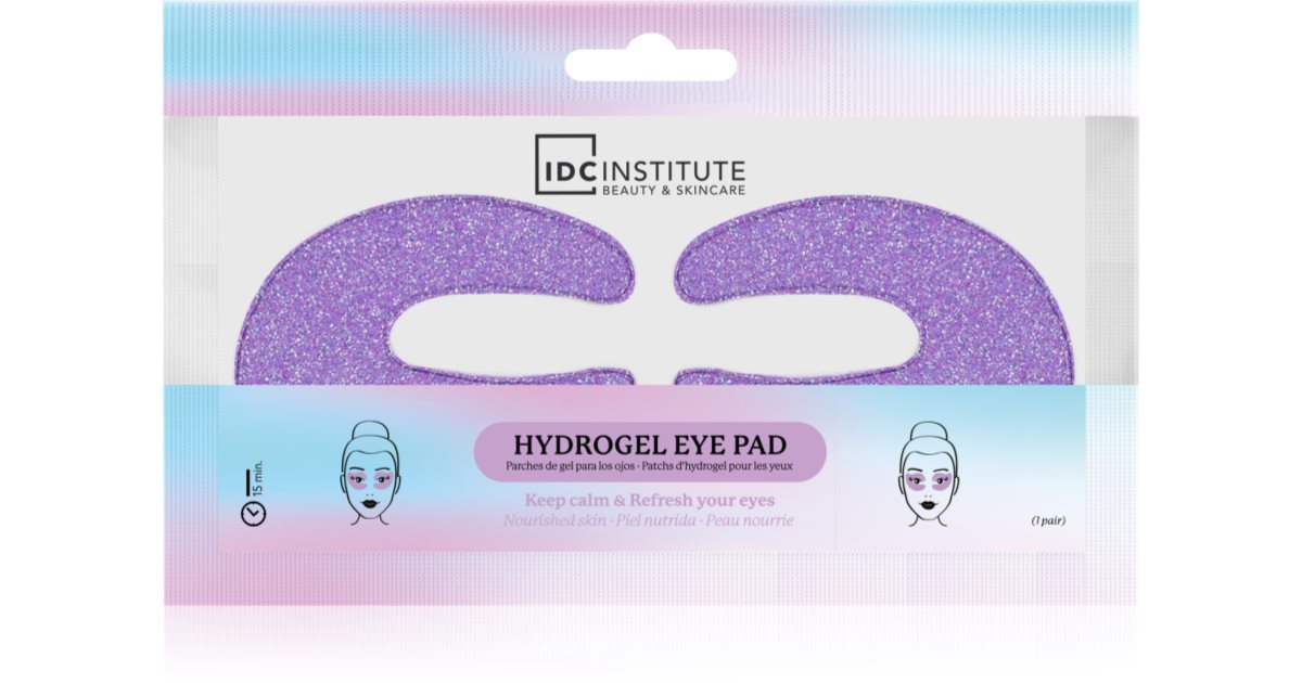 IDC Institute C Shaped Glitter Eye Purple Eye Contour Mask | notino.ie