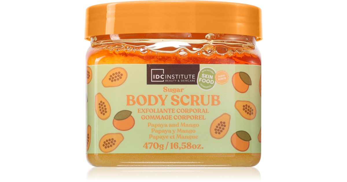 IDC Institute Papaya and Mango Body Scrub | notino.ie