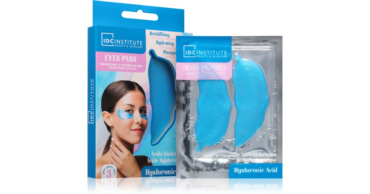 IDC Institute Hyaluronic Acid Eye Patches | Livrare rapida! | Notino.ro