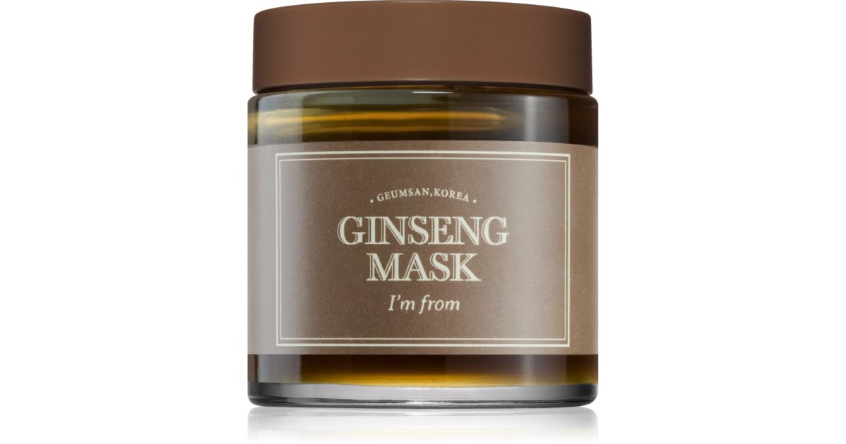 I'm from Ginseng detoxifying skin mask with ginseng | notino.co.uk