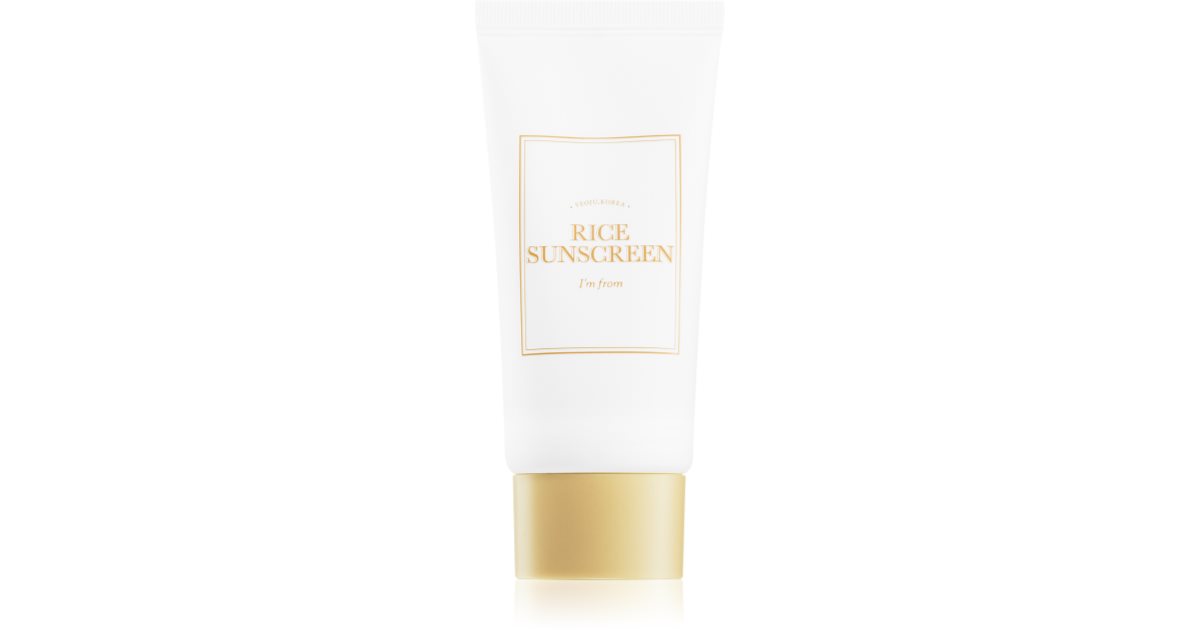 I'm from Rice Sunscreen hydratisierende Schutzcreme SPF 50+ | notino.at