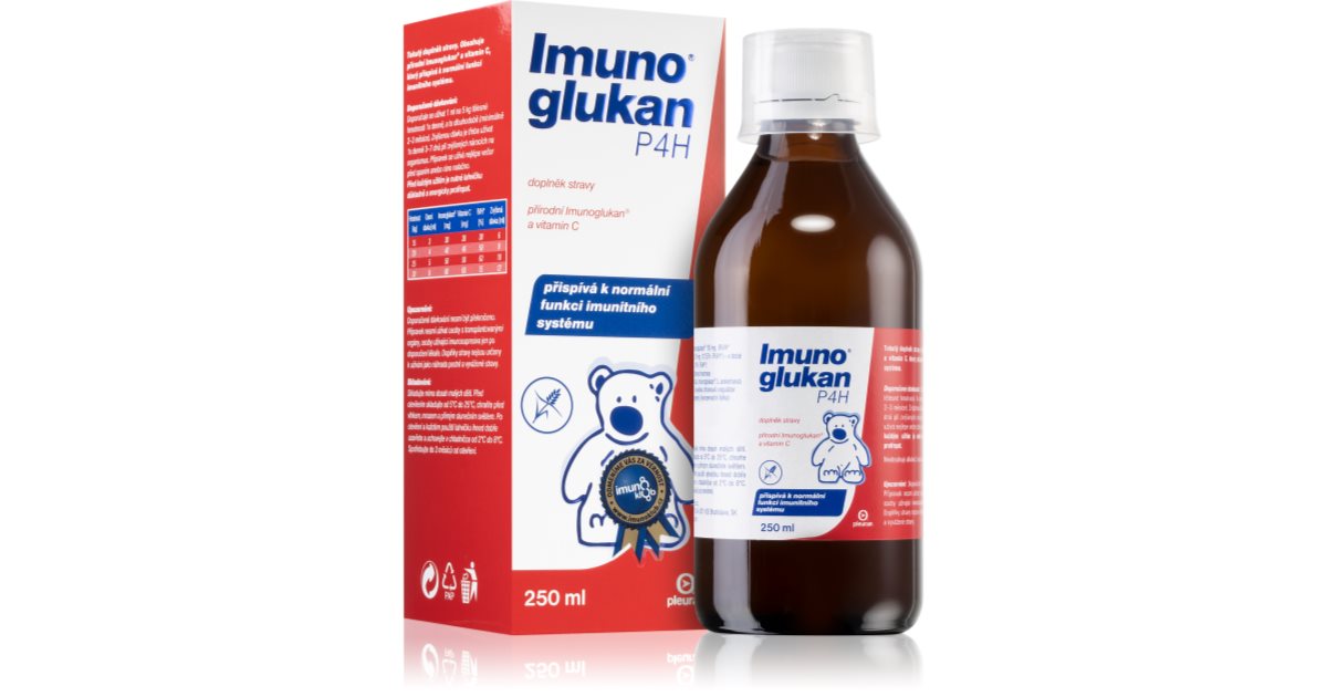Imunoglukan P4H Imunoglukan P4H sirup sirup pro podporu imunitního ...