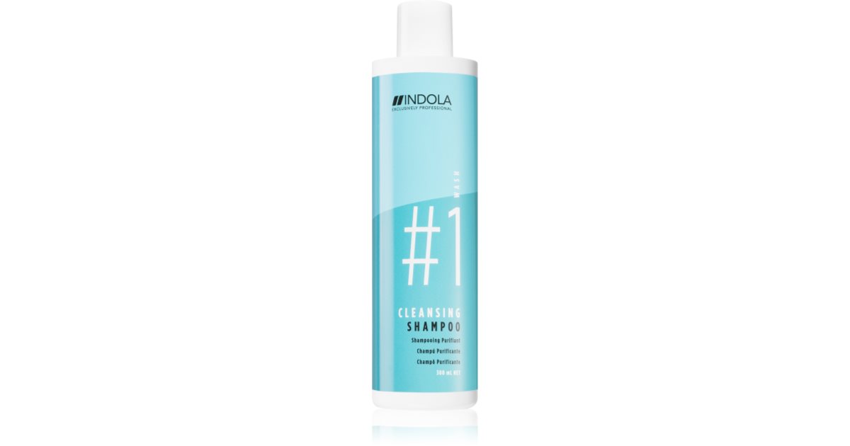 Indola Cleansing Deep Cleanse Clarifying Shampoo | notino.ie