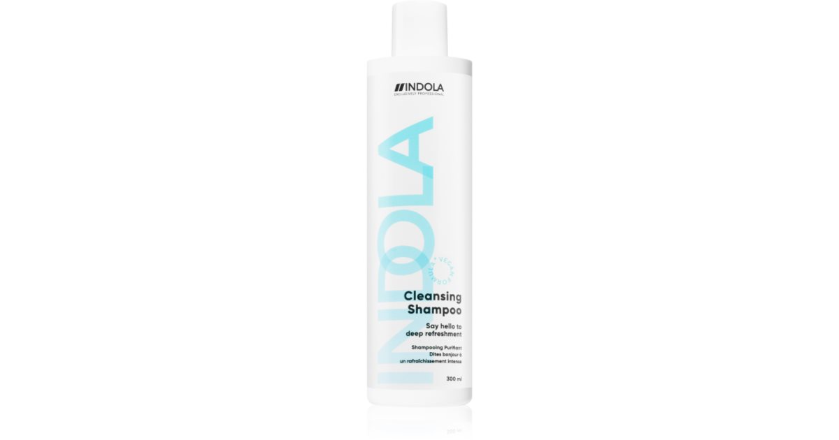 Indola Cleansing Shampoo deep cleanse clarifying shampoo | notino.co.uk