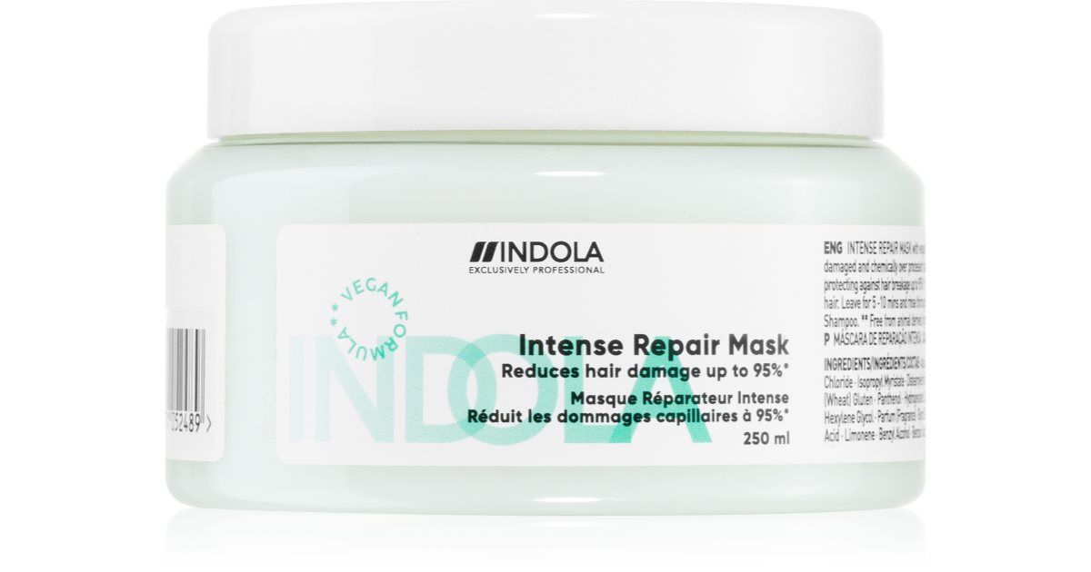 Indola Repair Intense Repair Mask Fortifying Mask for extremely damaged ...