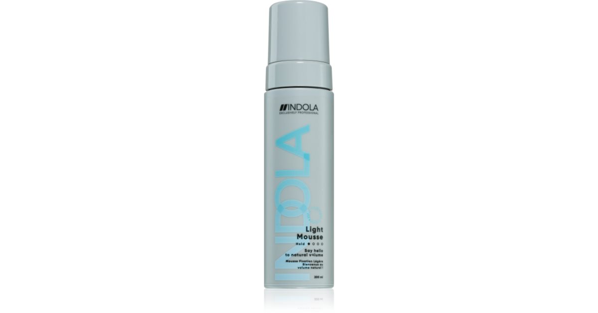 Indola Light Mousse hair mousse for natural hold | notino.co.uk