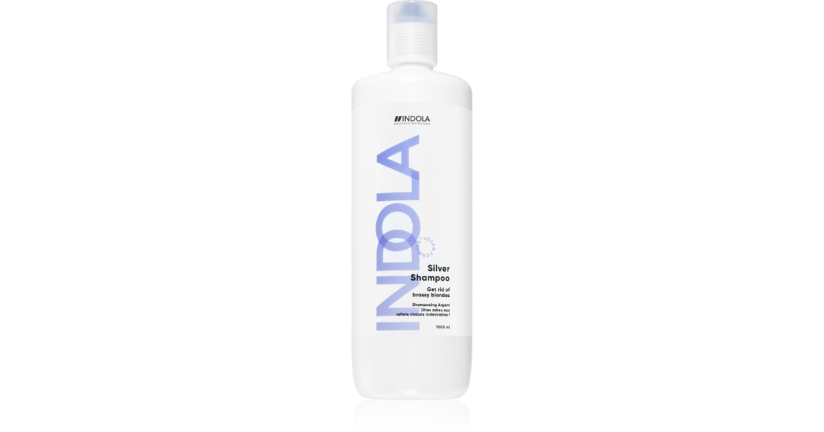 Indola Silver Shampoo champú neutralizante para cabellos grises | notino.es