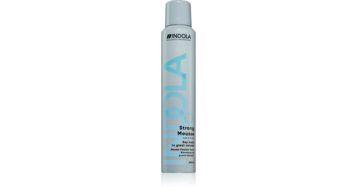 Indola Strong Mousse shaping foam with extra strong hold | notino.co.uk