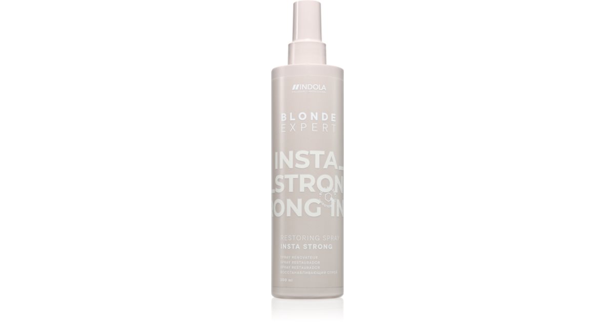 Indola Blond Expert Insta Strong spray rénovateur pour cheveux blonds ...