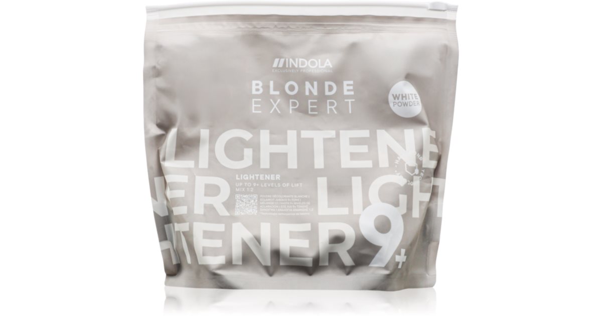 Indola Blond Expert Lightener 9+ Lightening Powder for colour-treated ...
