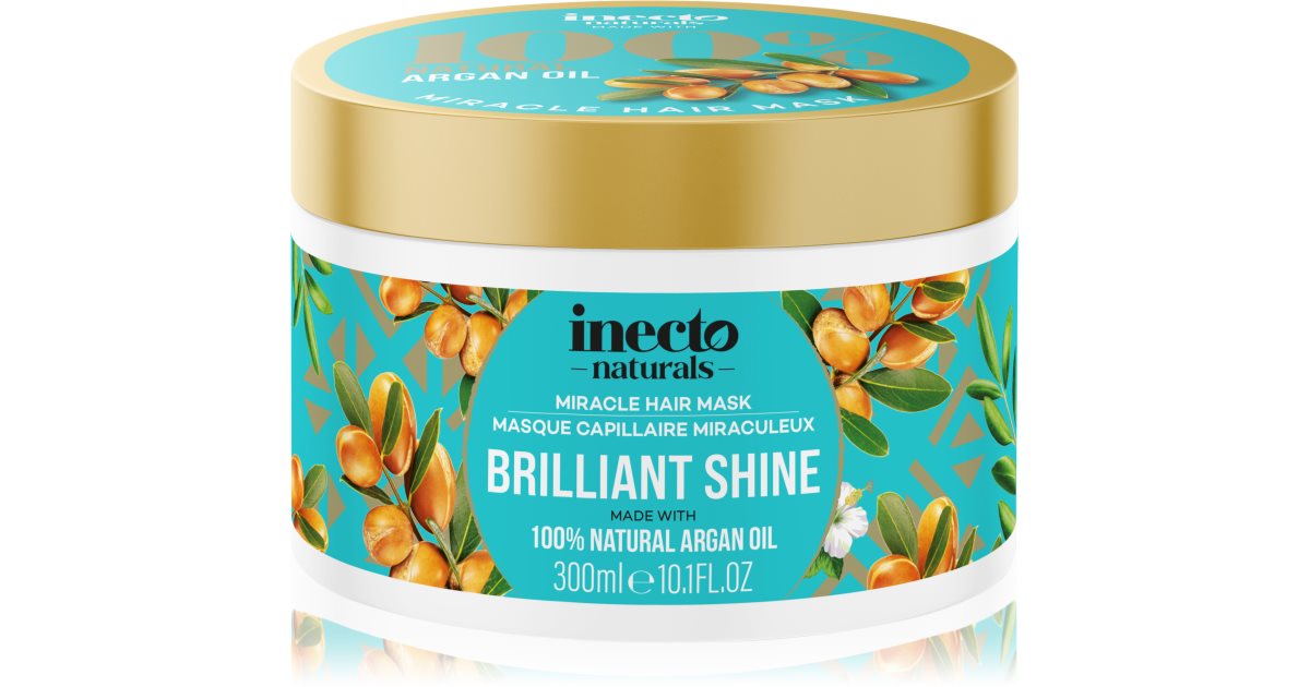Inecto Argan nourishing mask for shiny and soft hair | notino.co.uk